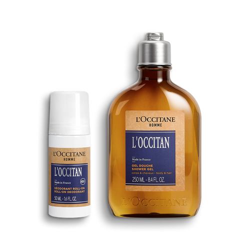 Duo L'Occitan Duschgel & Roll-on Deodorant | L'OCCITANE DE